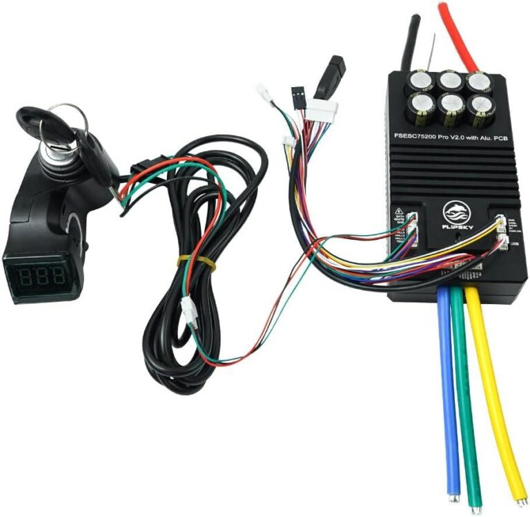 FLIPSKY 75200 Pro V2.0 84V 200A with Aluminum PCB with Key Switch Based ...